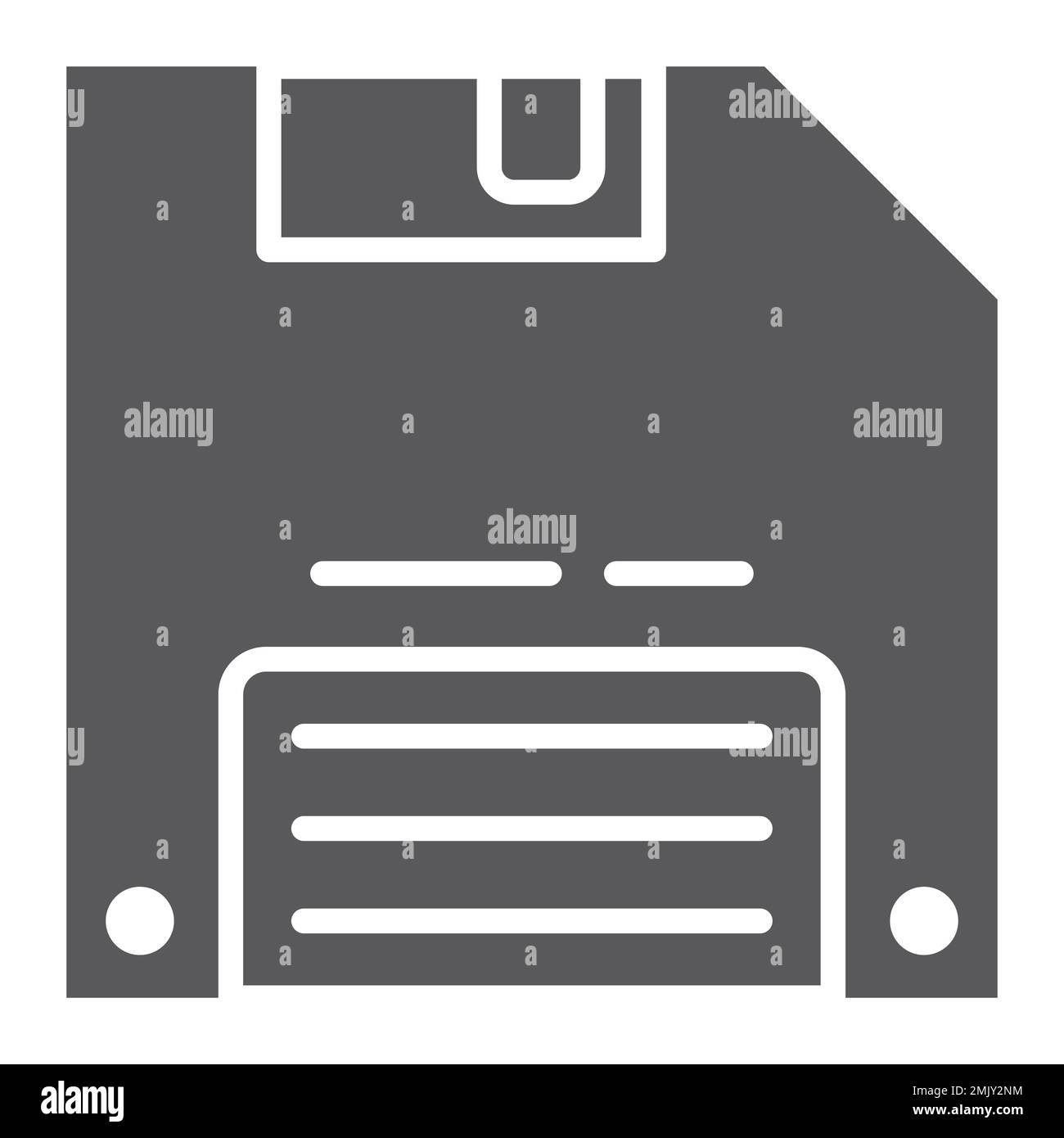 Save game glyph icon, data and disk, diskette sign, vector graphics, a ...