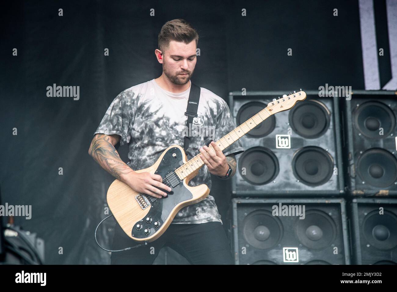Seth Blake of Wage War performs at the Sonic Temple Art and Music ...