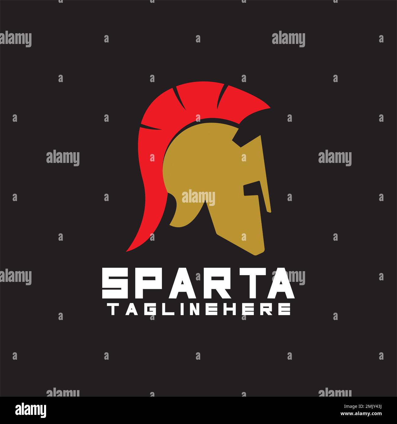 spartan logo icon designs vector Stock Vector Image & Art - Alamy