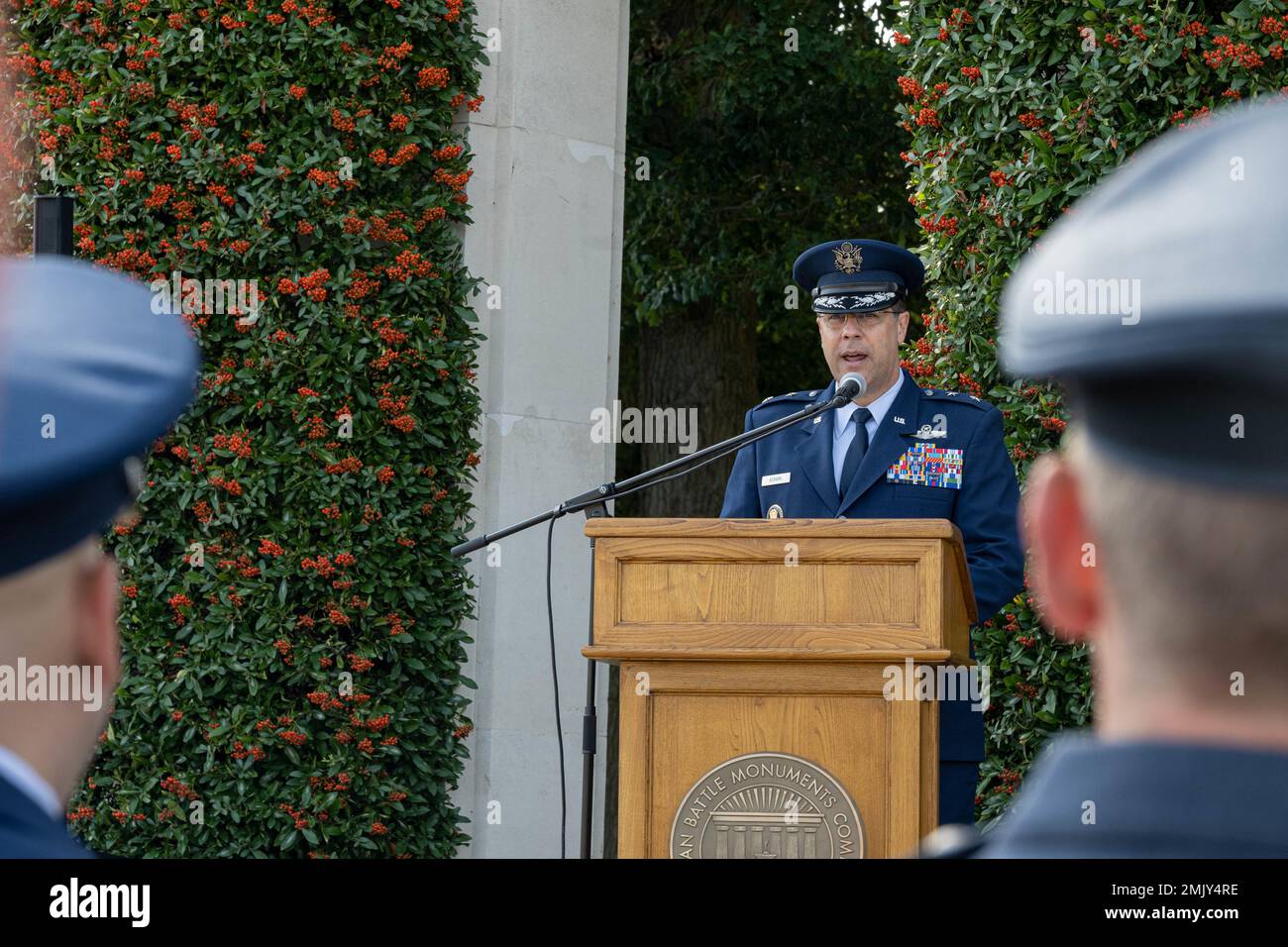 U.S. Air Force Maj. Gen. Andrew Gebara, eighth Air Force commander ...