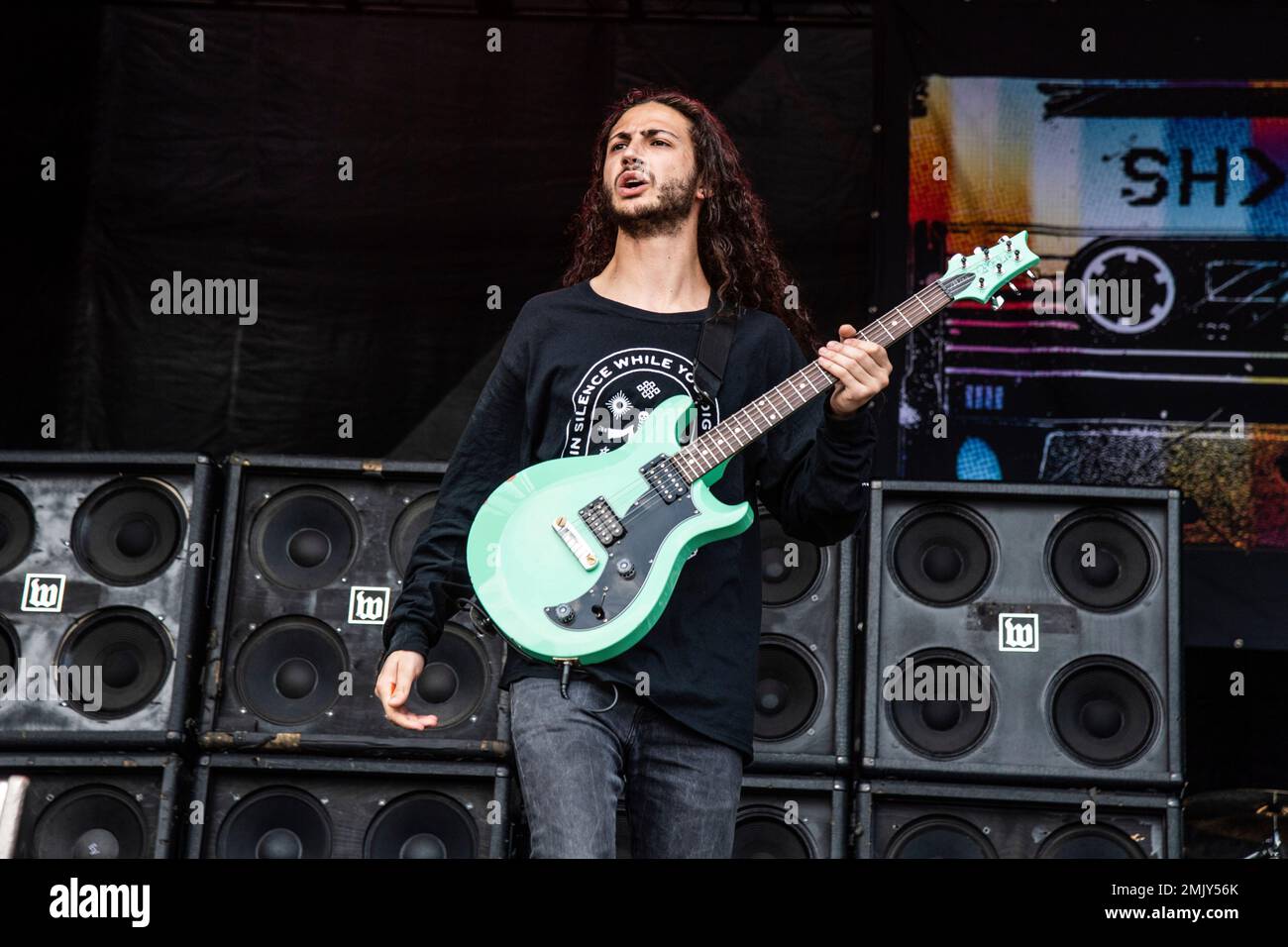 Youssef Ashraf of SHVPES performs at the Sonic Temple Art and Music ...