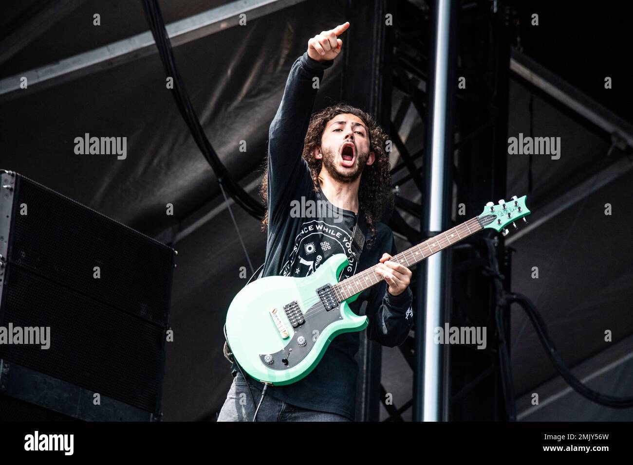 Youssef Ashraf of SHVPES performs at the Sonic Temple Art and Music ...