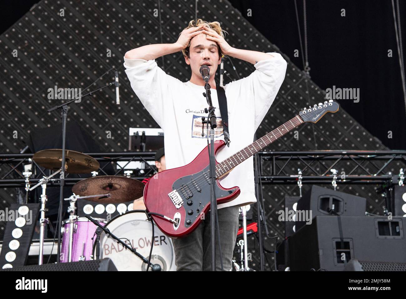 Josh Katz of Badflower performs at the Sonic Temple Art and Music ...