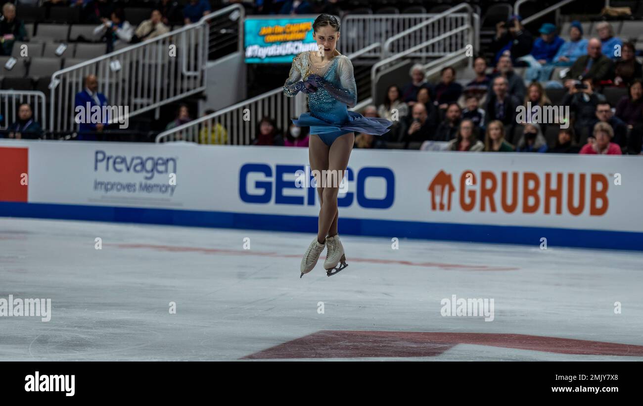 Isabeau Levito took the gold medal in the women's competition with a ...