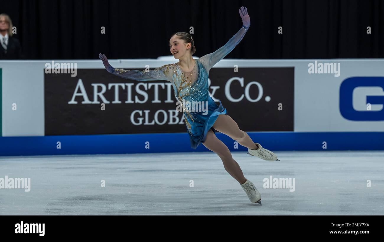 Isabeau Levito took the gold medal in the women's competition with a ...
