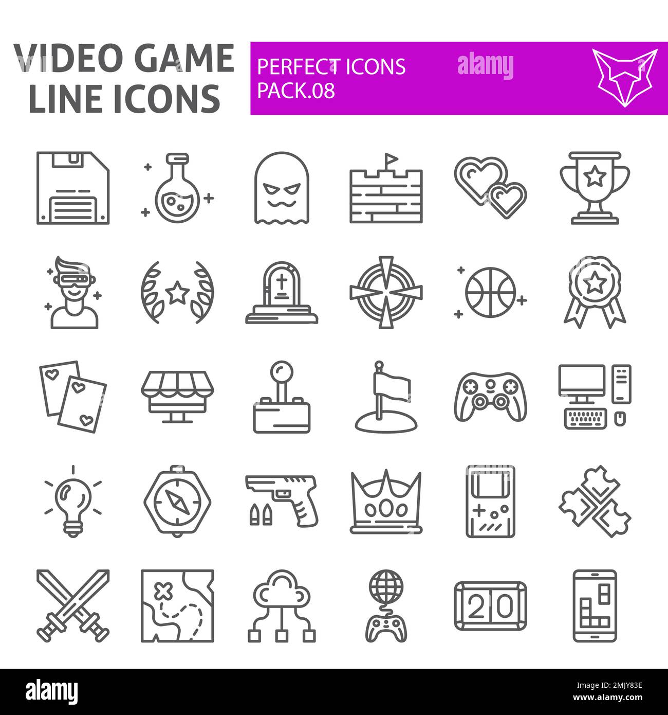 Video game collection hi-res stock photography and images - Alamy