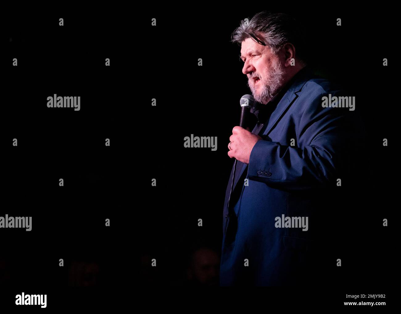 Bob Mills, Joker Comedy Club, Southend, Essex © Clarissa Debenham ...