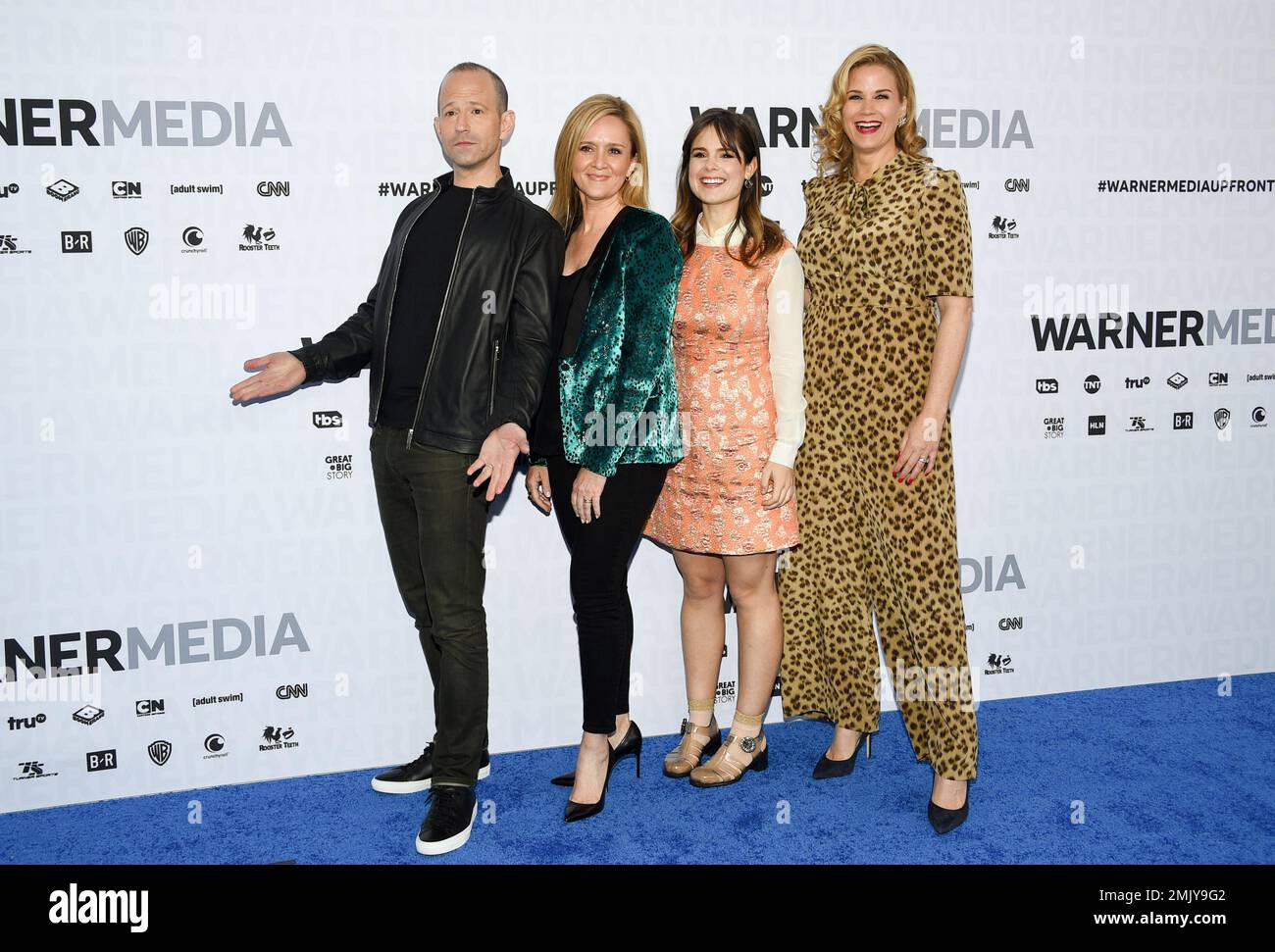 "Full Frontal with Samantha Bee" cast members, from left, Mike Rubens ...