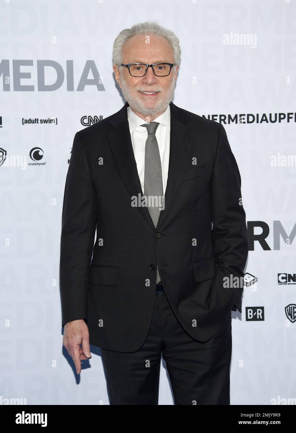 CNN news anchor Wolf Blitzer attends the WarnerMedia Upfront at Madison ...