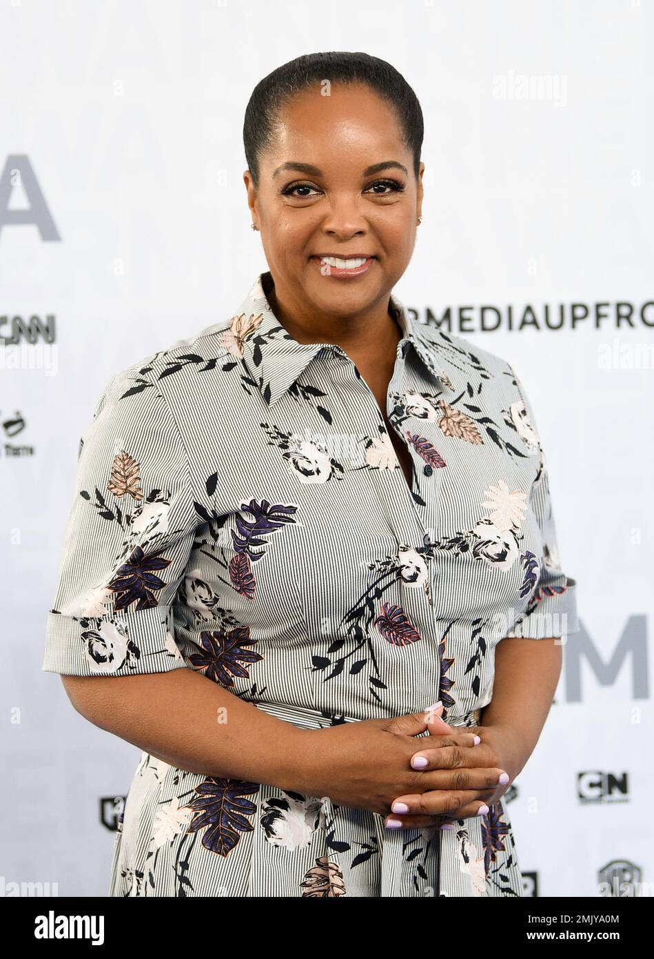 Kim Bondy attends the WarnerMedia Upfront at Madison Square Garden on ...