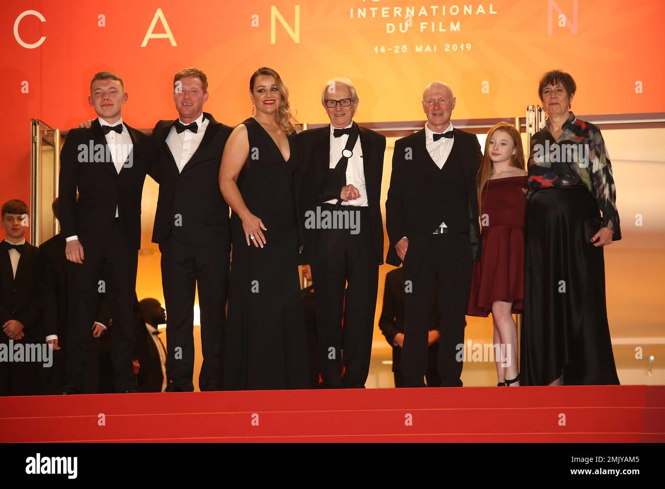 Actors Rhys Stone, from left, Kris Hitchen, Debbie Honeywood, director ...