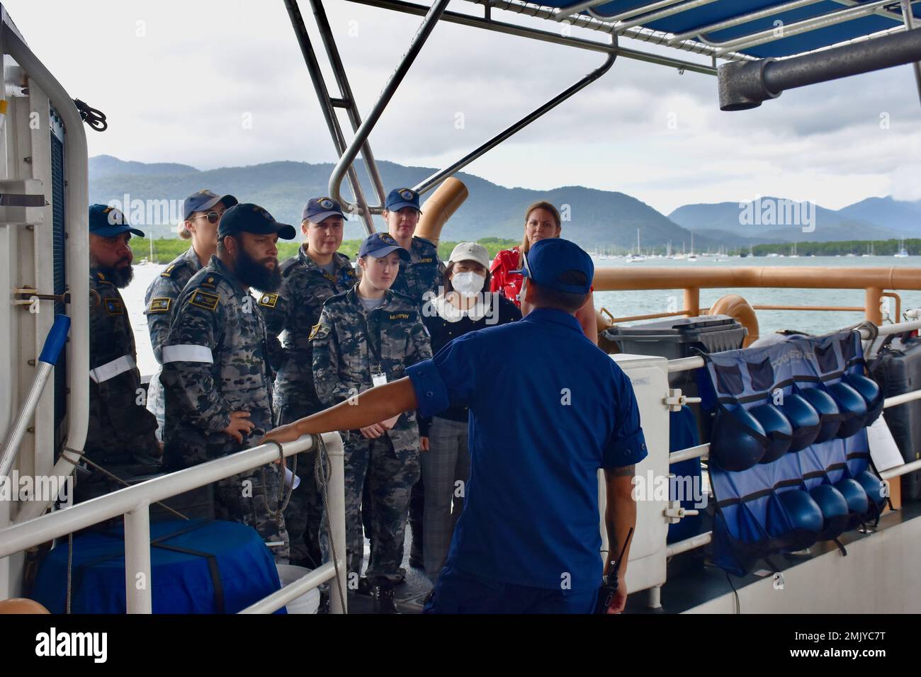 The Sentinel-class fast response cutter USCGC Oliver Henry (WPC 1140 ...