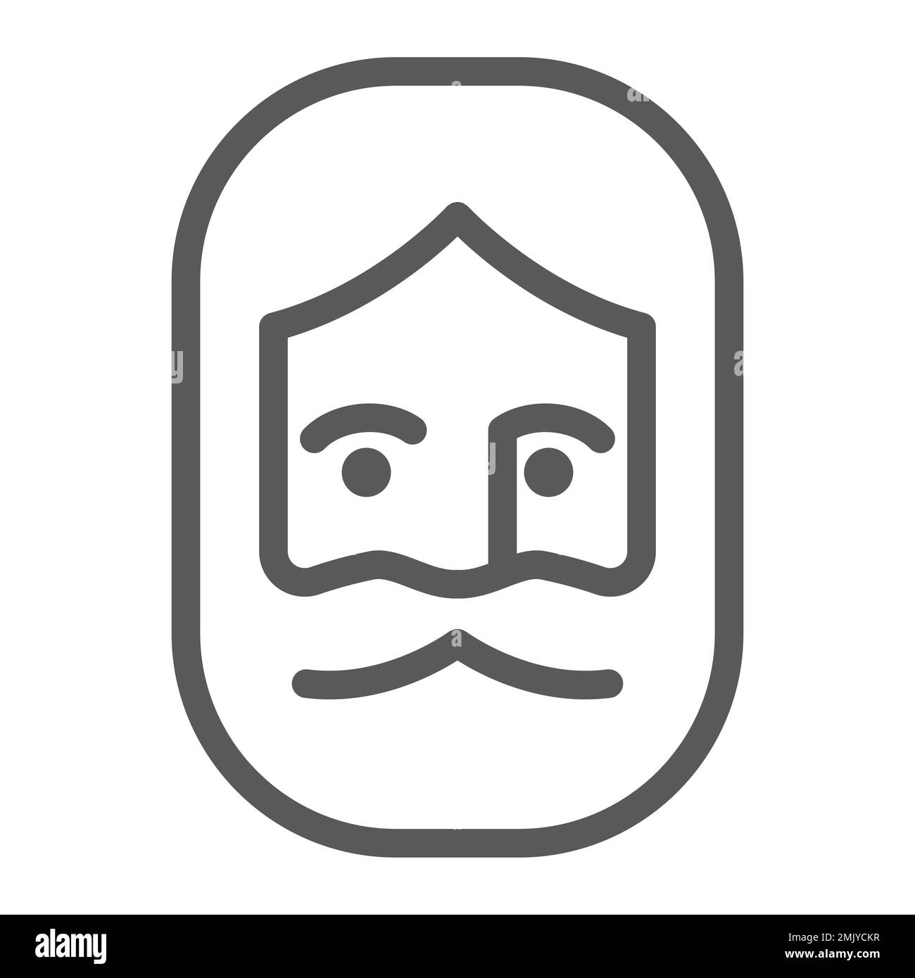 God line icon, christianity and lord, jesus christ sign, vector ...