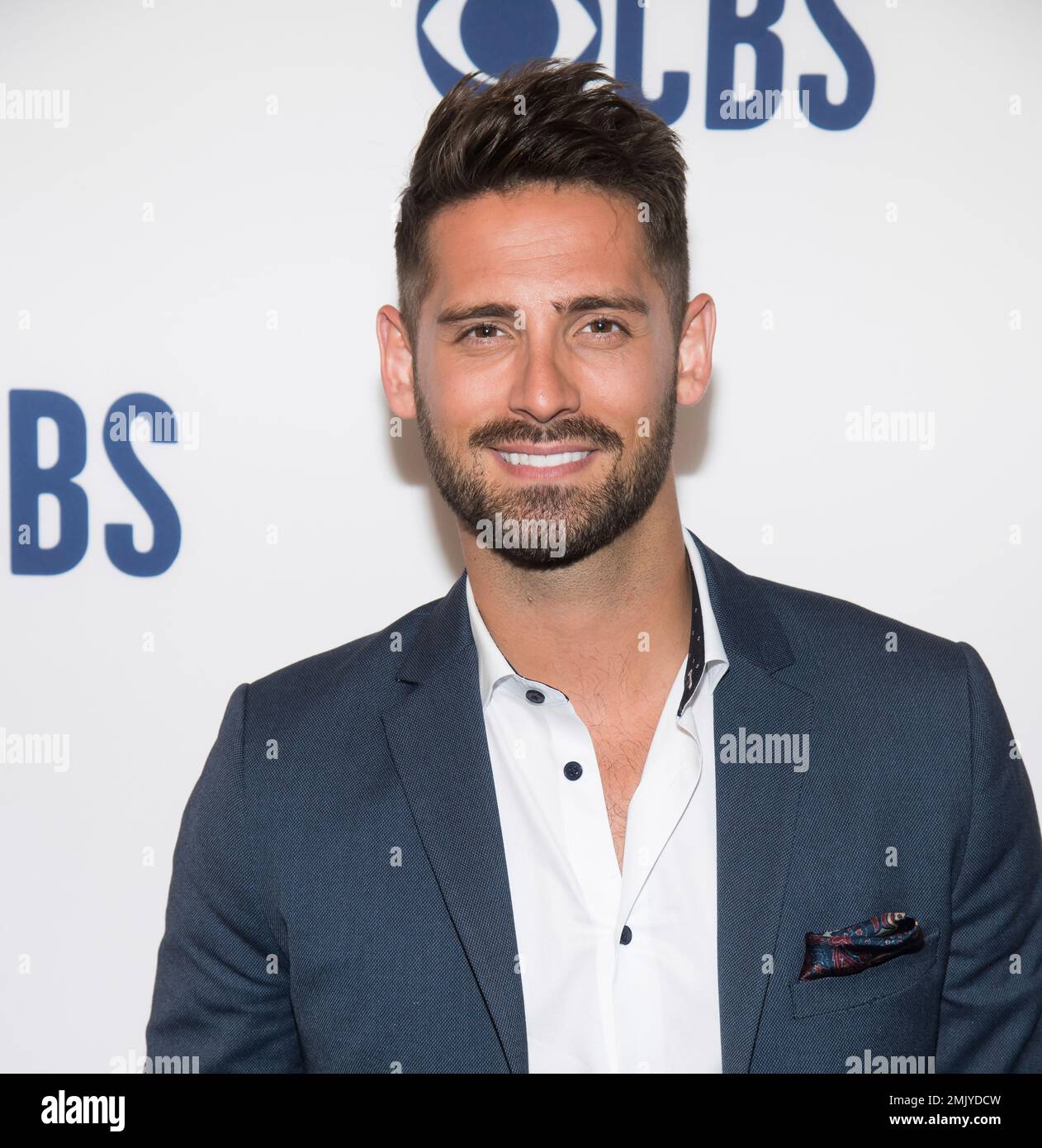 Jean-Luc Bilodeau attends the CBS 2019 upfront at The Plaza on ...
