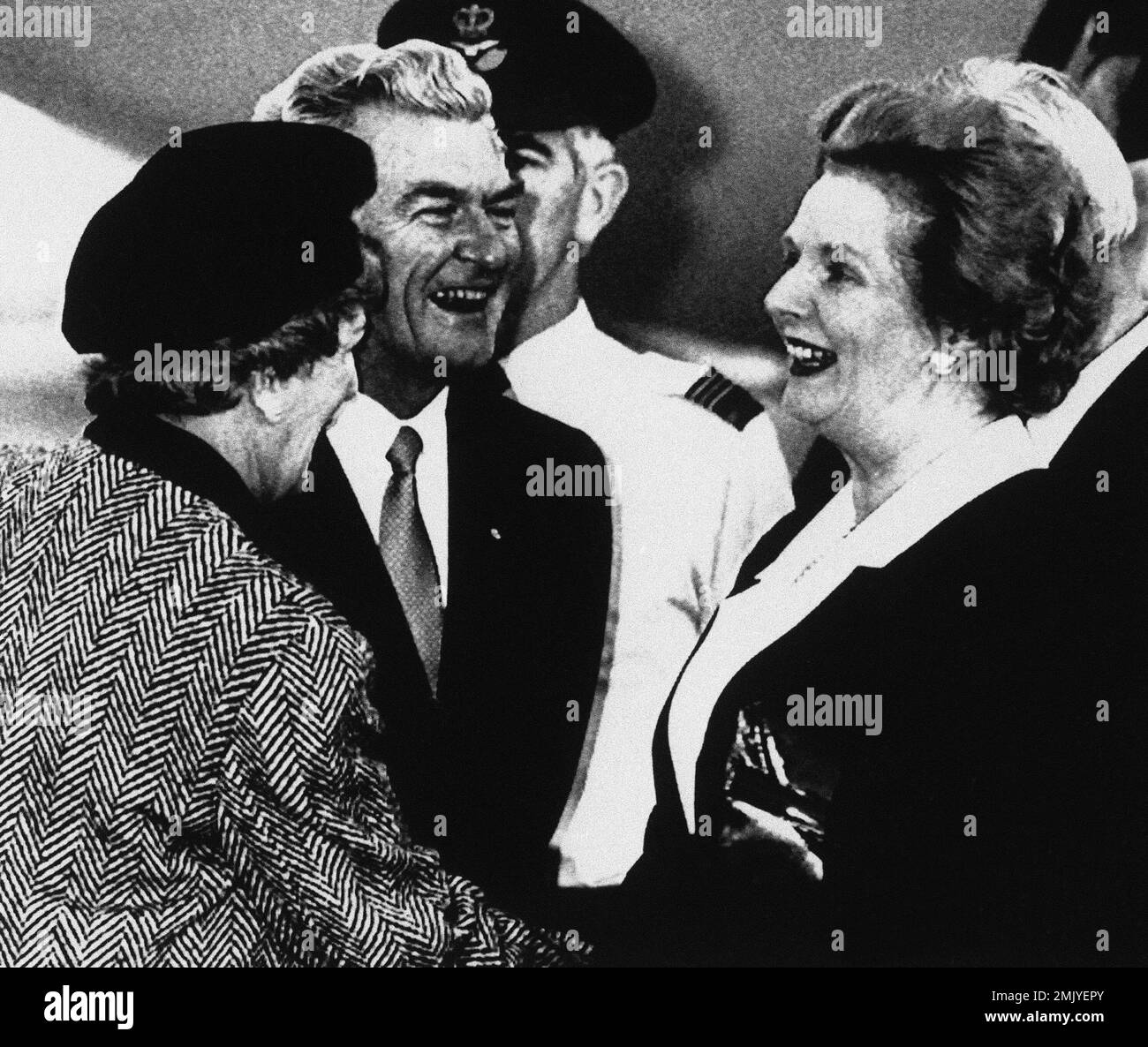 FILE - In this undated file photo, Australian Prime Minister Bob Hawke ...