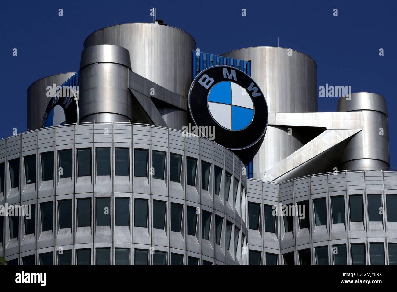 FILE-In this May 10, 2017 file picture the logo of German car ...
