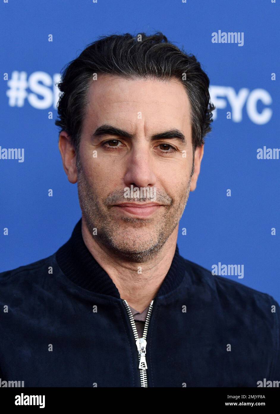 Sacha Baron Cohen, star of the Showtime series "Who Is America?", poses ...
