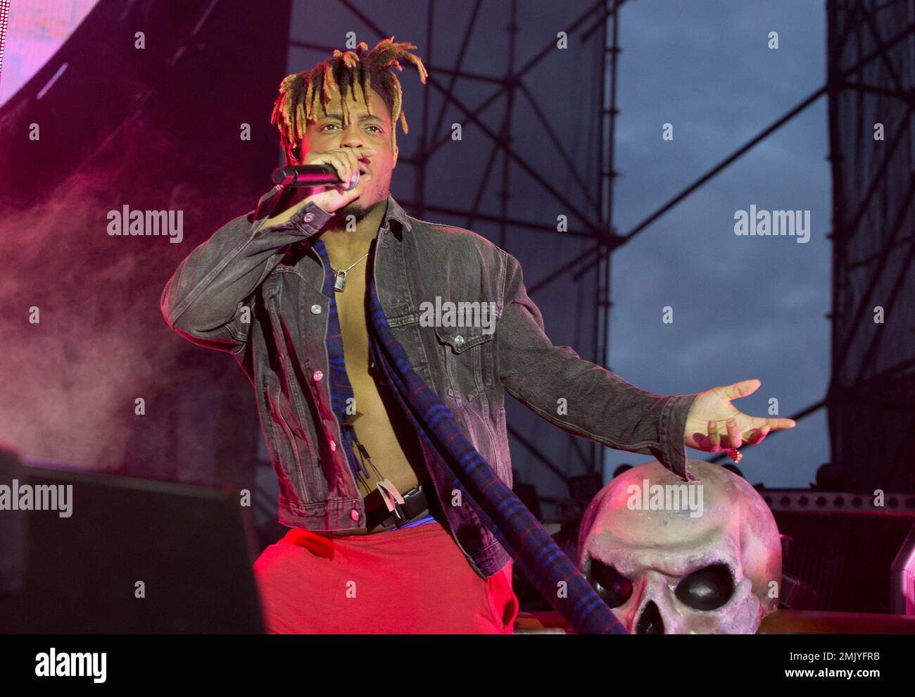 Juice Wrld performs in concert during his "Death Race for Love Tour" at ...