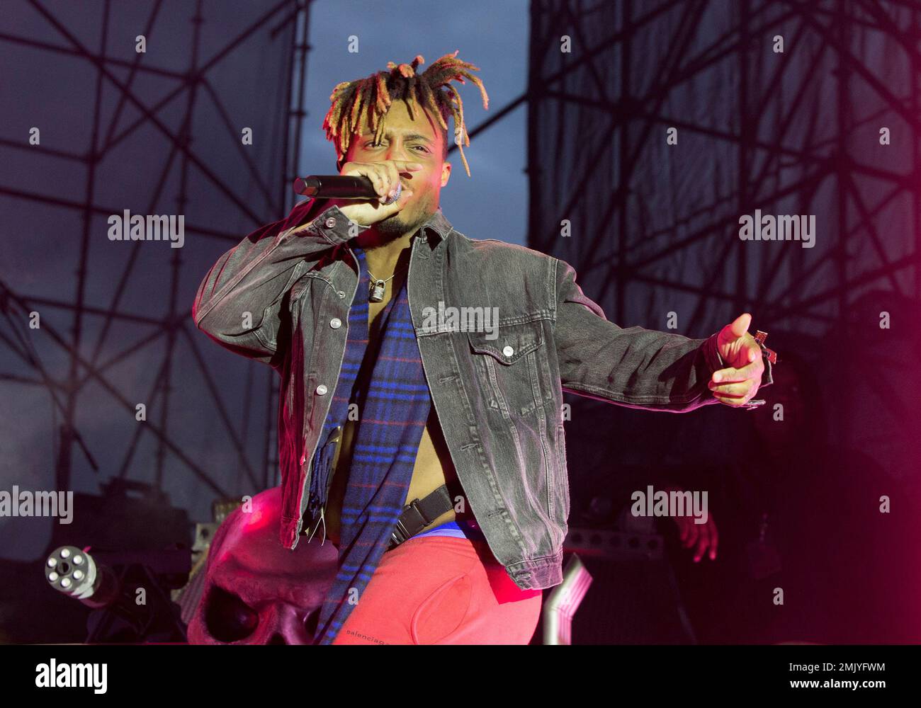 Juice Wrld performs in concert during his "Death Race for Love Tour" at ...