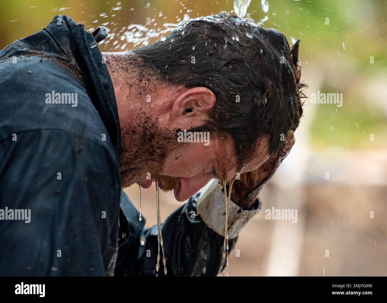 U.S. Navy ND3 Samuel Harrison, a Navy diver assigned to the Defense POW ...