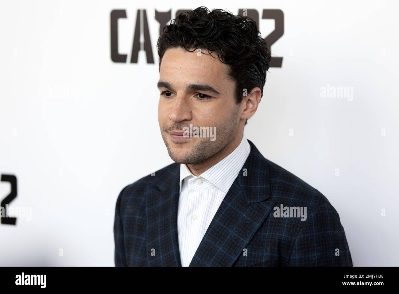 Actor Christopher Abbott poses for photographers on arrival at the ...