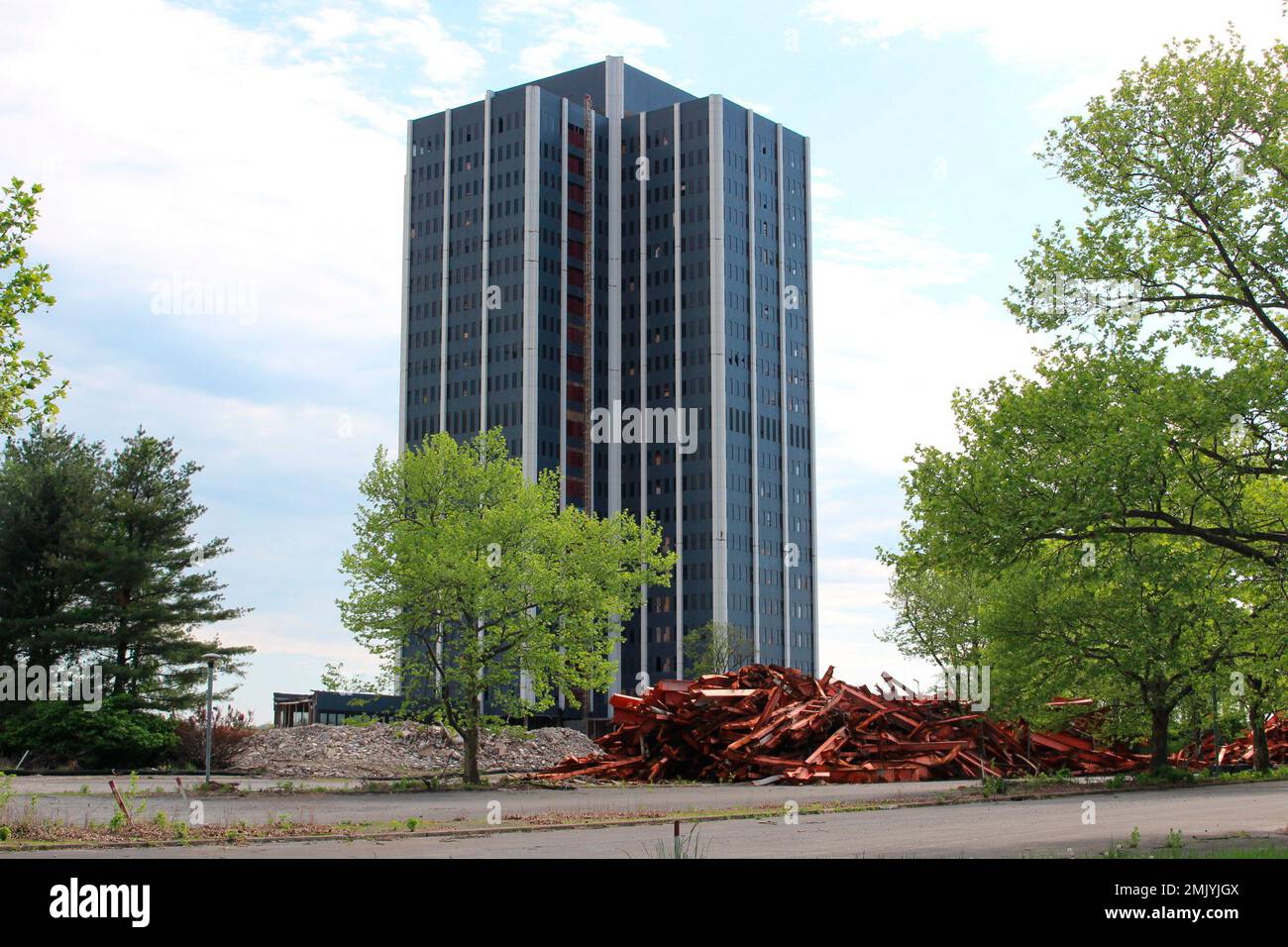 This May 8, 2019, photo shows Martin Tower in Bethlehem, Pa. The 21 ...