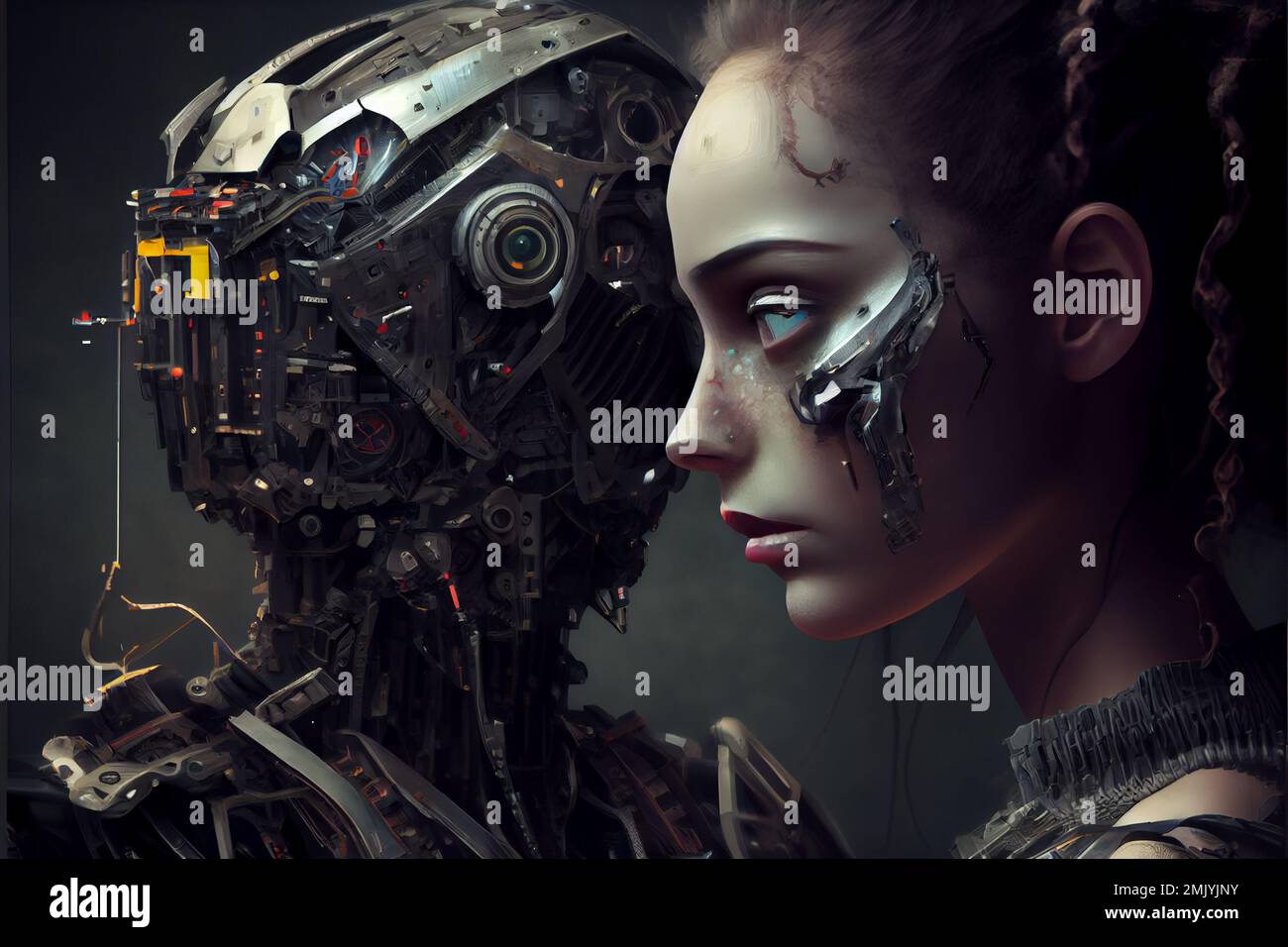 Futuristic female form hi-res stock photography and images - Alamy