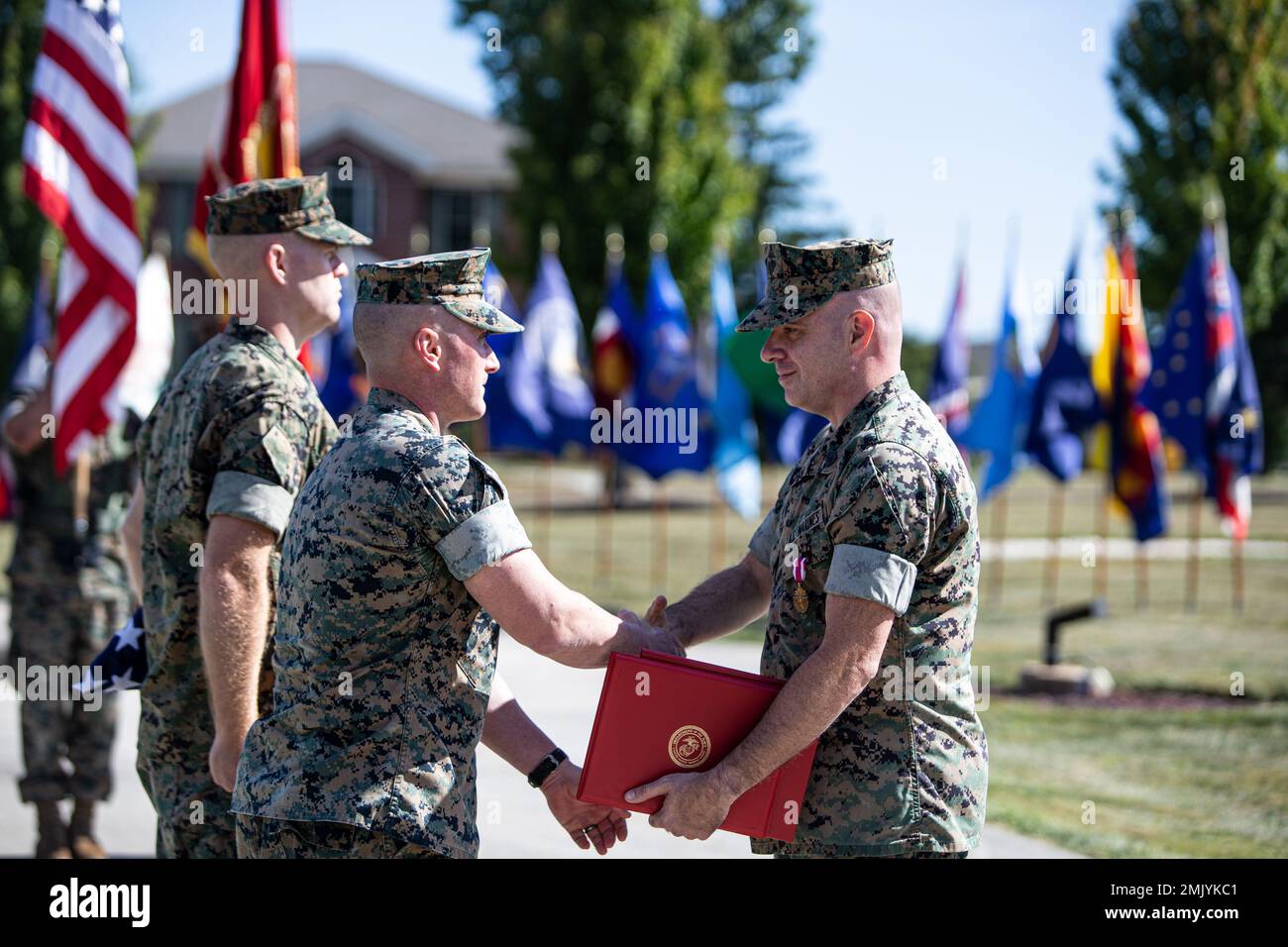 U.S. Marine Corps GySgt Eric Nelson, the supply chief of 4th Marine ...
