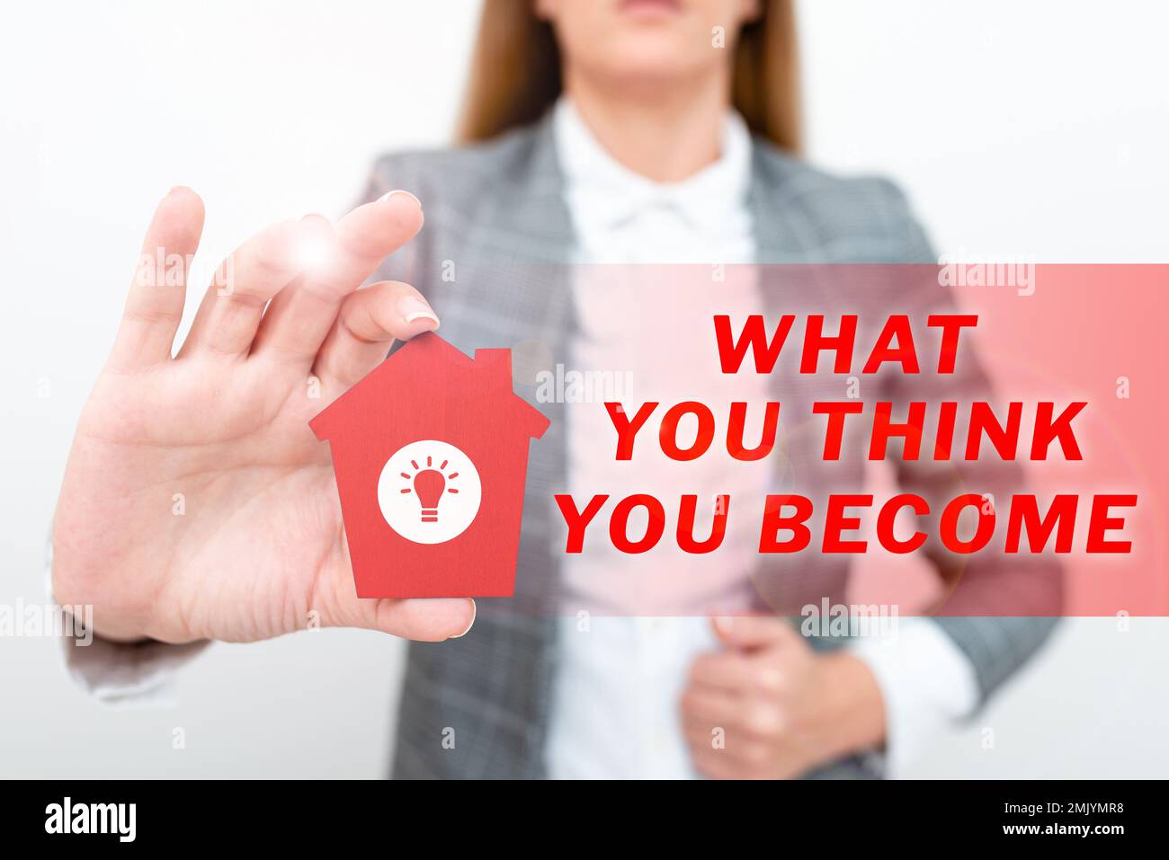 Writing displaying text What You Think You Become. Internet Concept ...