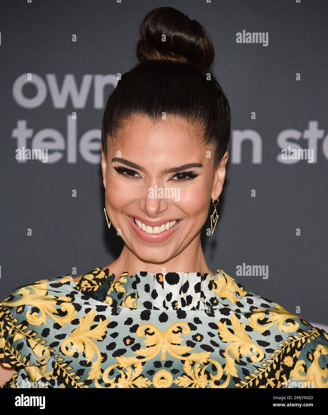 Roselyn Sanchez attends the Walt Disney Television 2019 upfront at ...