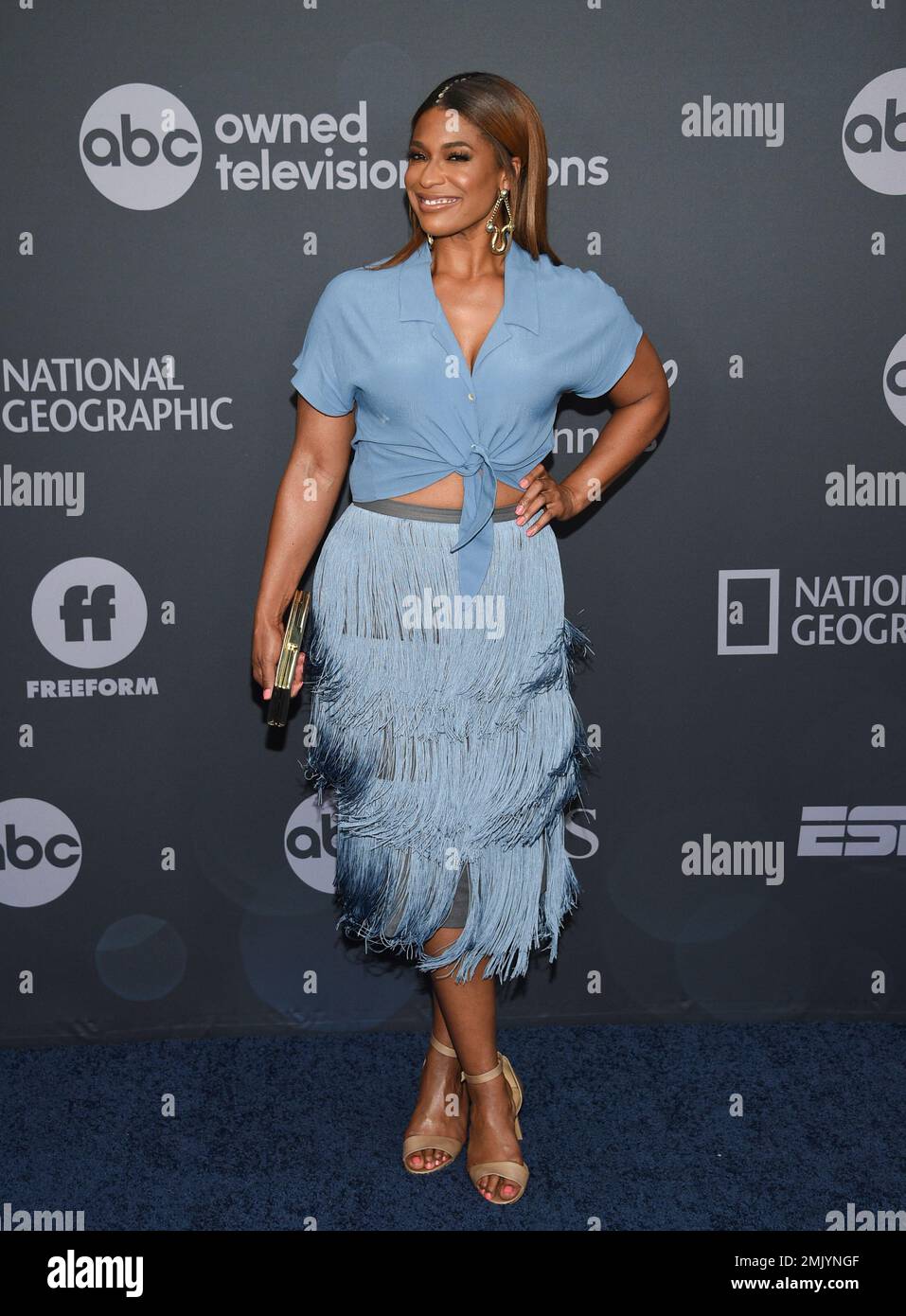 Kimrie Lewis attends the Walt Disney Television 2019 upfront at Tavern ...