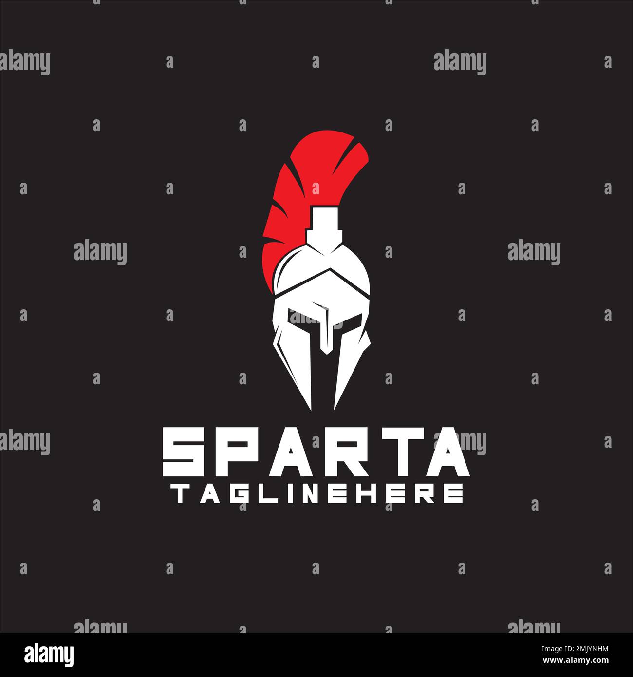 spartan logo icon designs vector Stock Vector Image & Art - Alamy