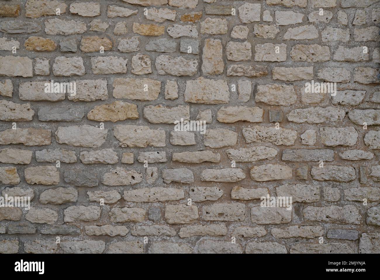 stone textured long stones background wall horizontal facade Stock ...