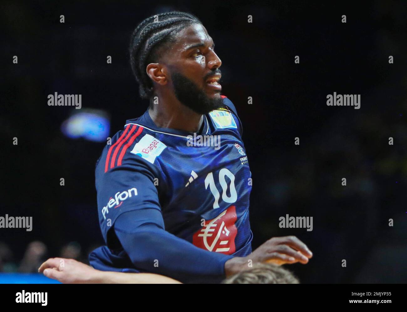 Dika Mem of France during the IHF Men's World Championship 2023, Semi ...