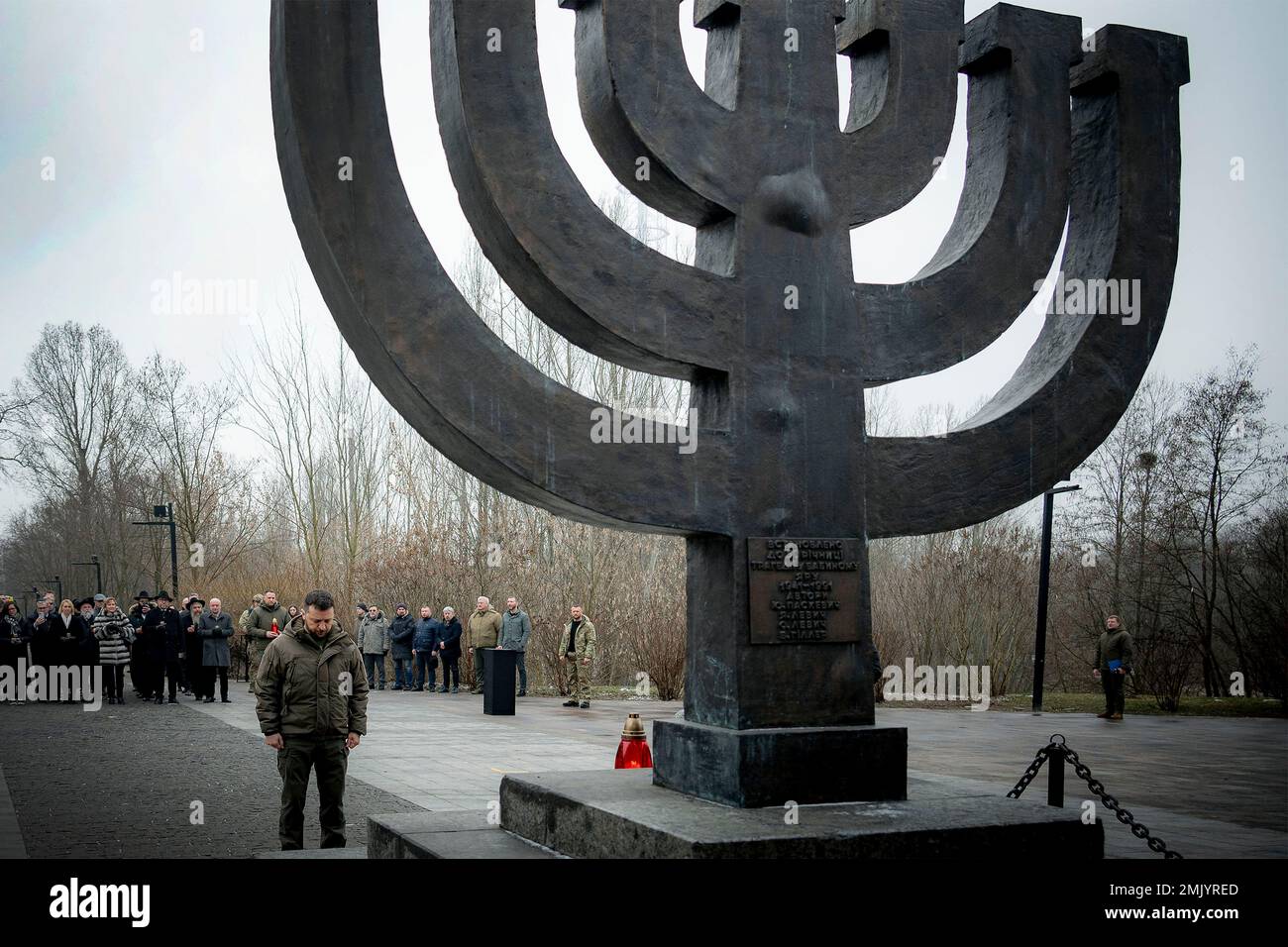 Kyiv, Ukraine. 27 January, 2023. Ukrainian President Volodymyr ...