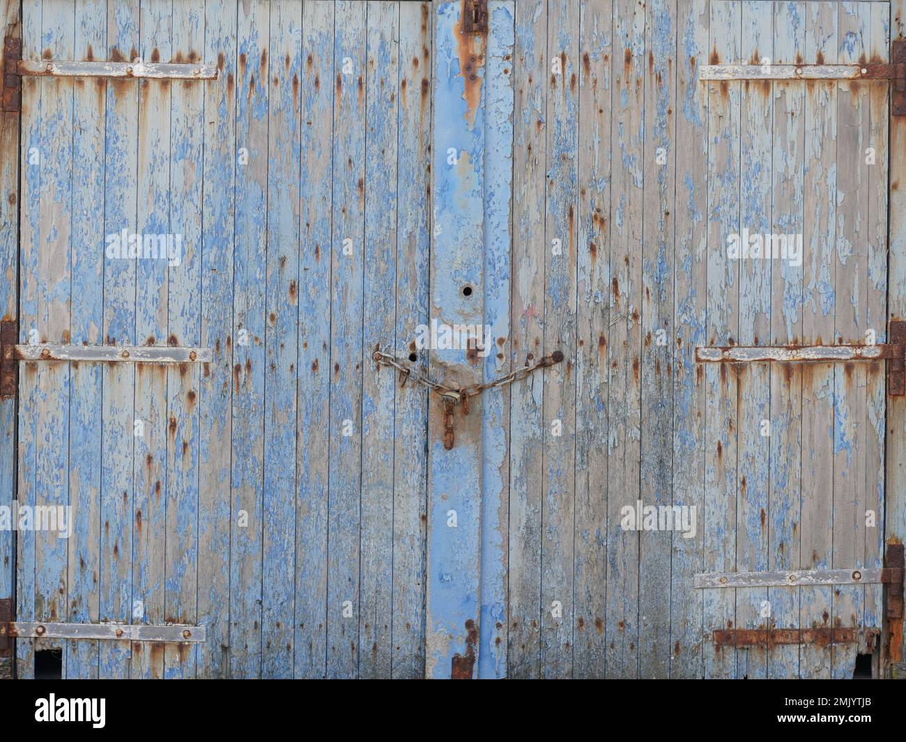 blue old wooden wall gate texture for ancient background wood planks ...