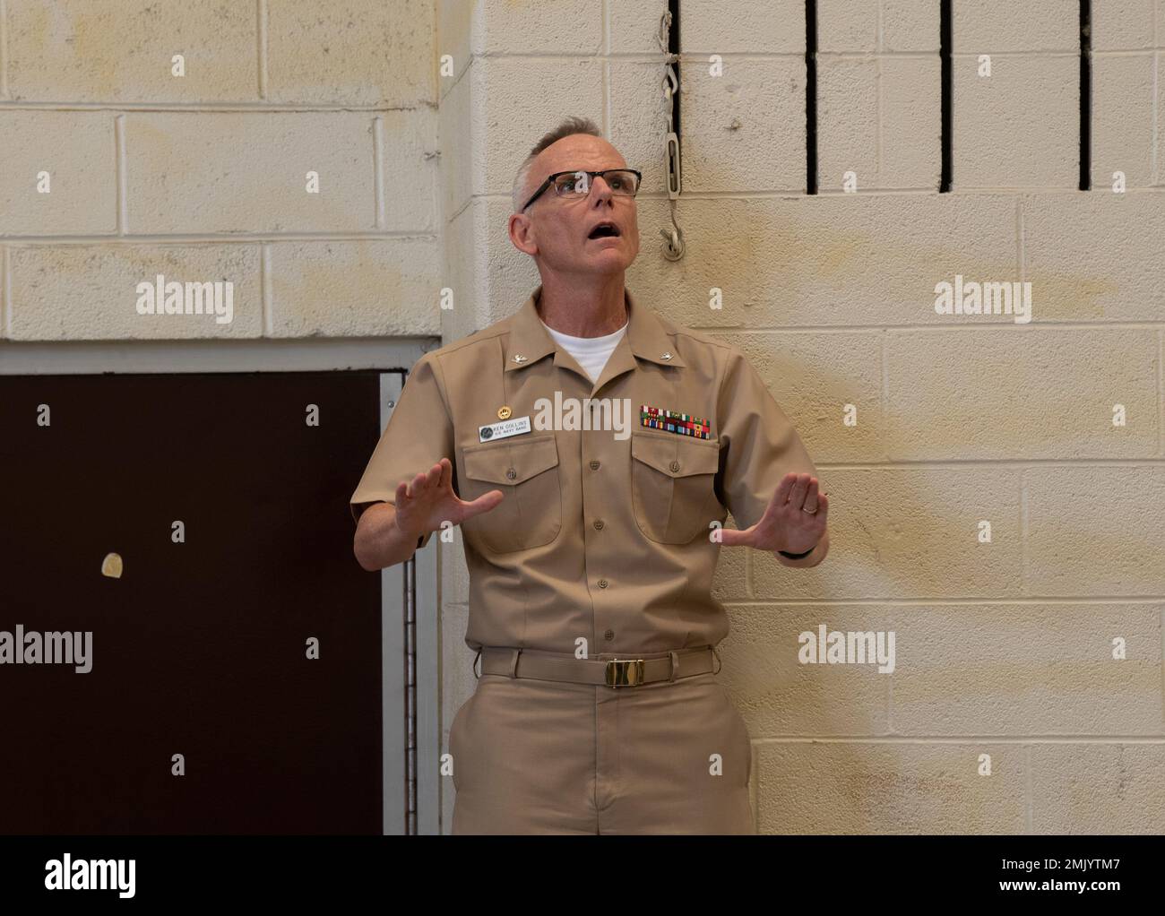 220902-N-SJ665-1009 WASHINGTON (Sept. 2, 2022) Captain Kenneth Collins ...