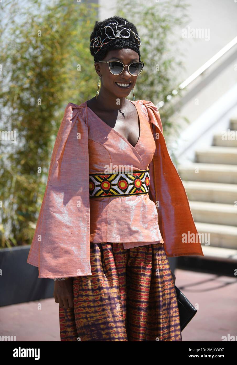 Jury member Maimouna N'Diaye poses for photographers upon arrival at ...