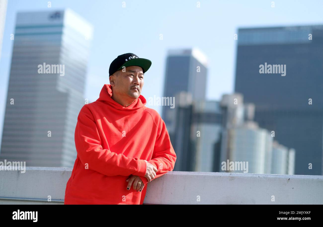 Chef Roy Choi, host of the new television series "Breaking Bread ...