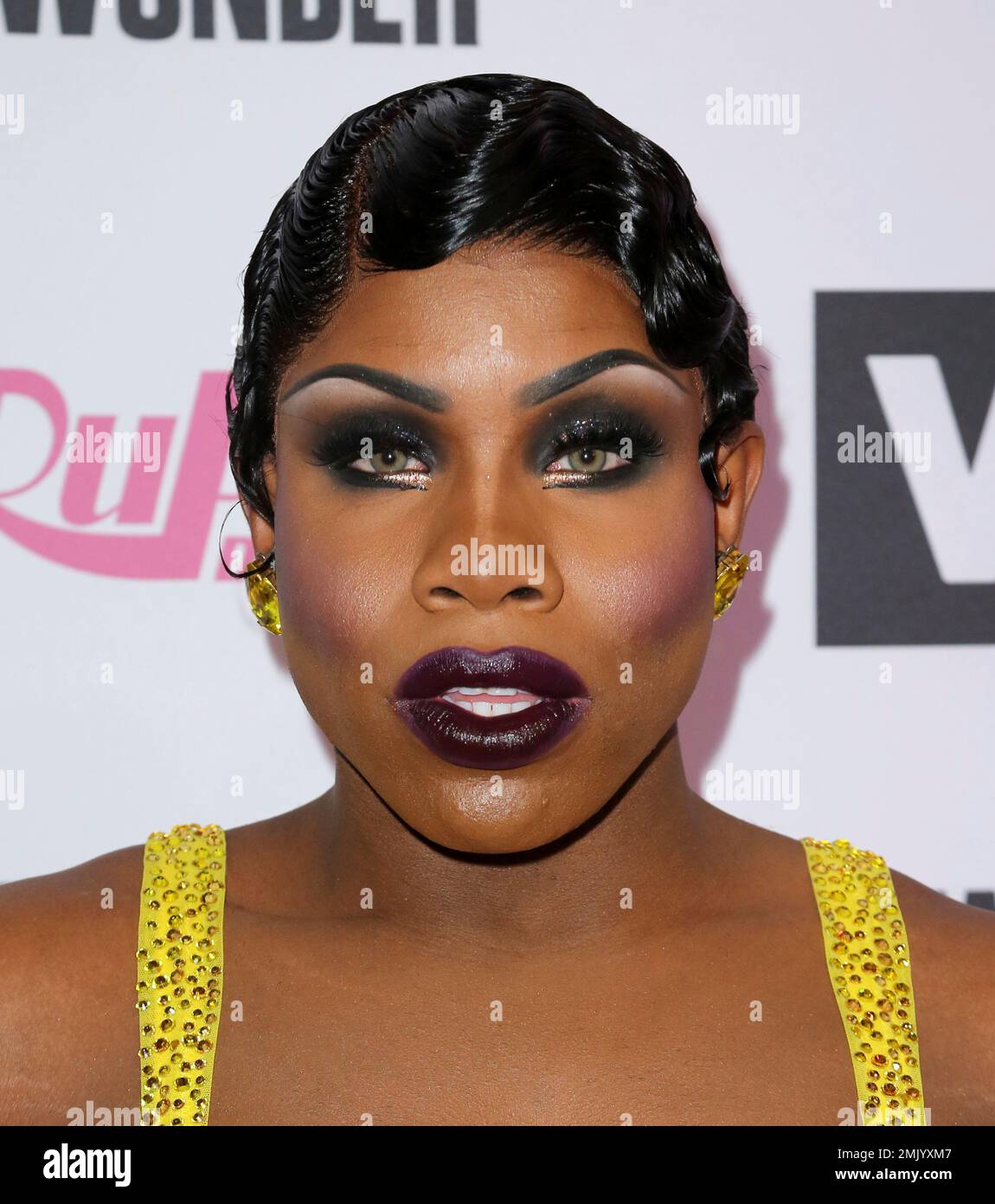 Monet X Change arrives at the red carpet for "RuPaul's Drag Race ...