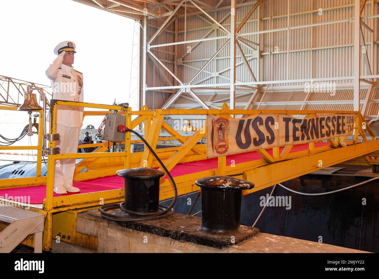 KINGS BAY, Ga. (Sept. 2, 2022) Rear Adm. Thomas R. “TR” Buchanan ...