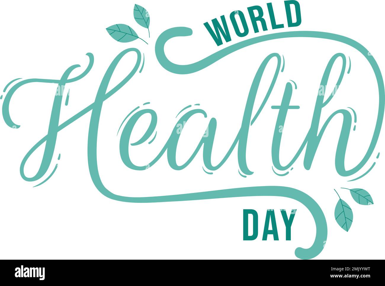 World Health Day on April 7th Illustration with Earth and HealthCare ...