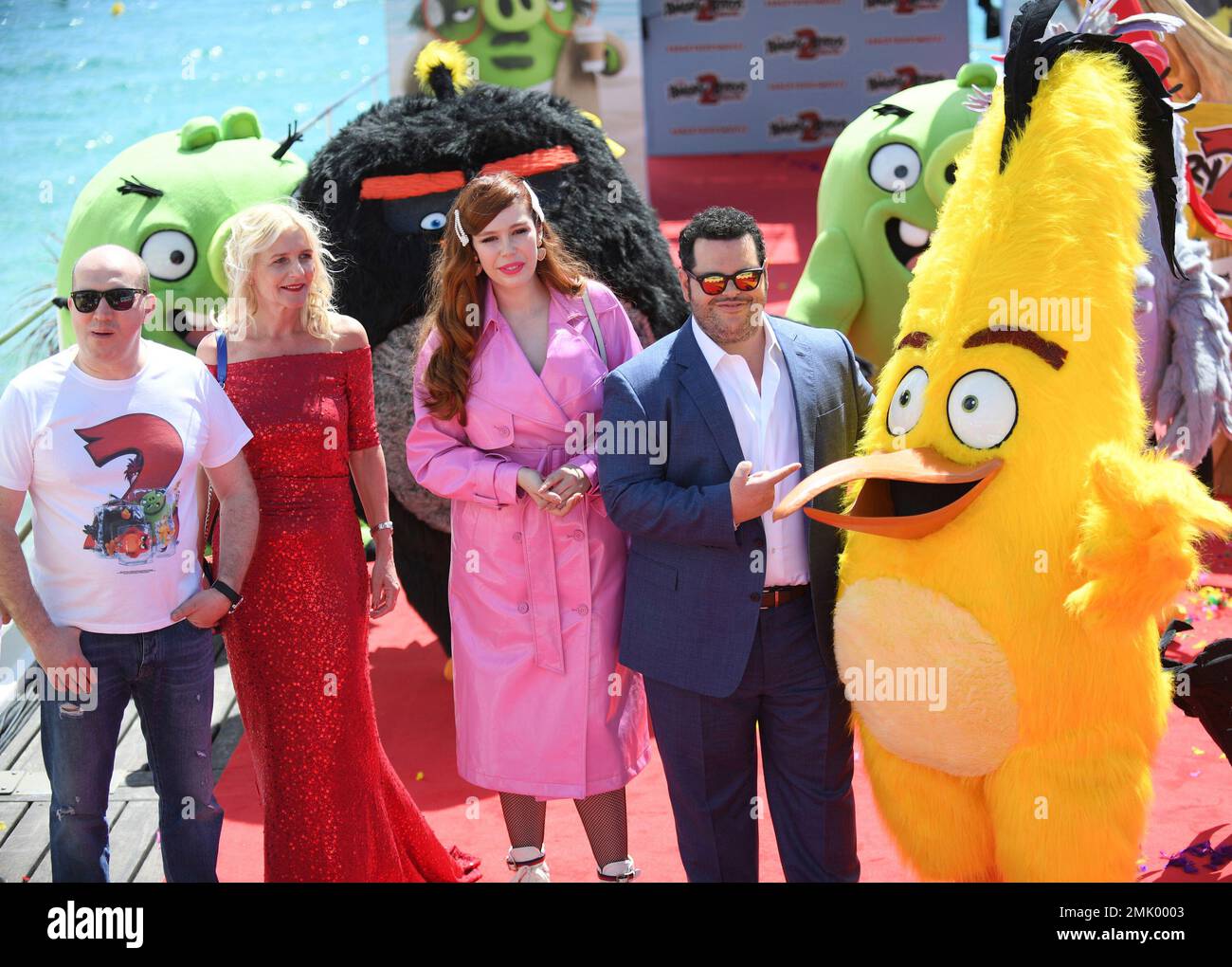 Actors Sergey Burunov, from left, Irma Knol, Sonia Plakidyuk and Josh ...