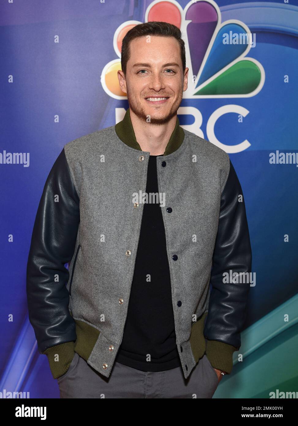 Jesse Lee Soffer, from the cast of "Chicago P.D.," attends the NBC 2019 ...
