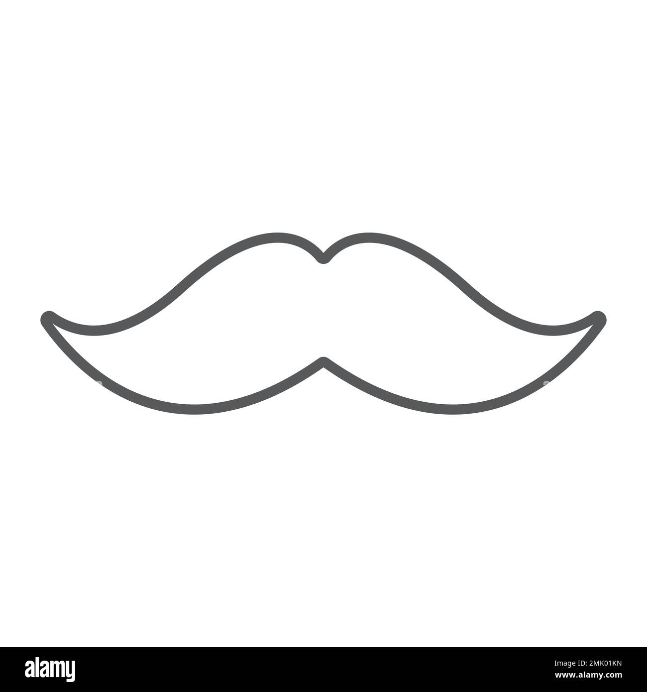 Mustache Outline