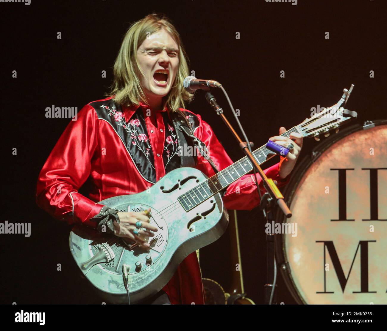 Chris Turpin with Ida Mae performs during the March of the Peaceful ...