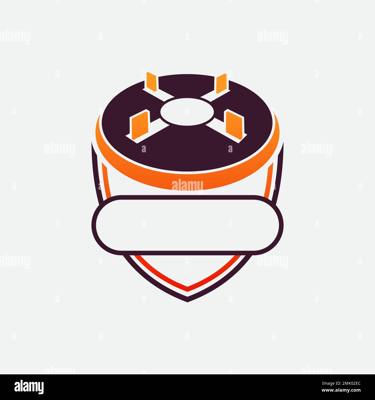 elements modern logo template, easy to make and suitable for companies ...