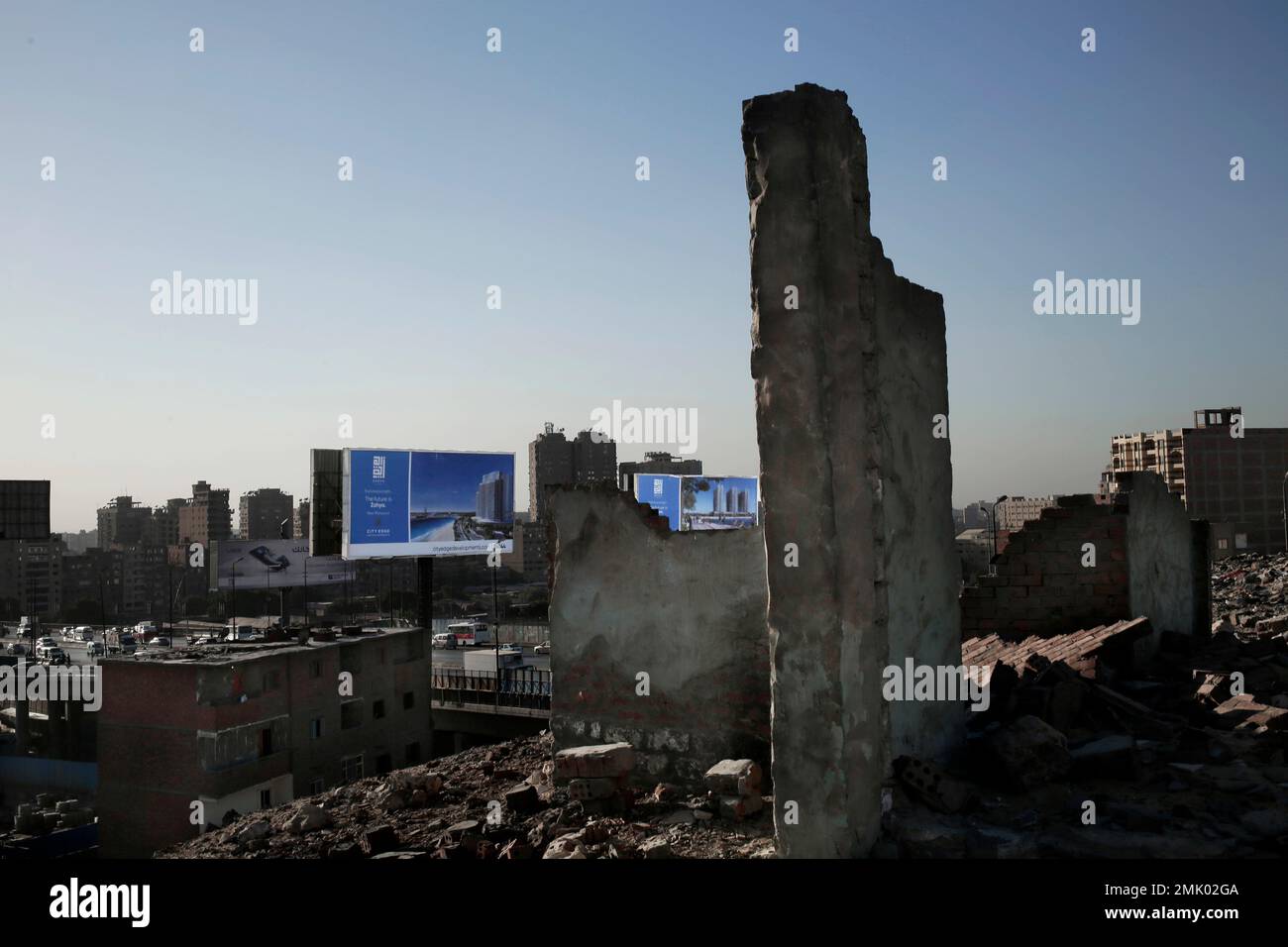This Oct. 23, 2018 photo shows a billboard advertising for gated ...