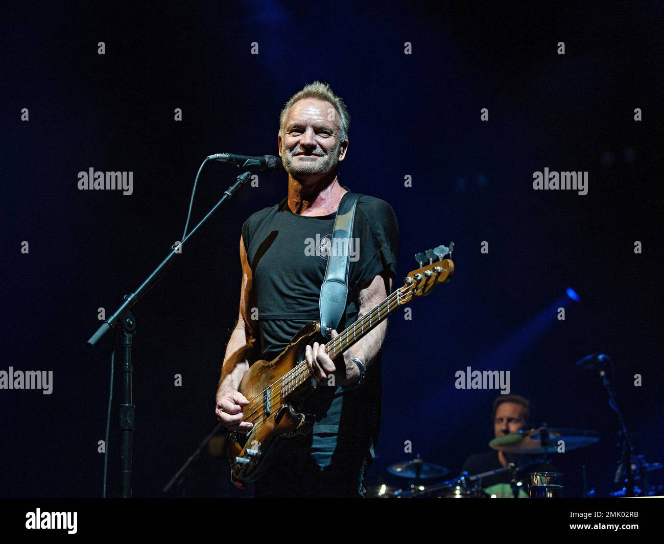 Sting performs on stage at KAABOO Texas at AT&T Stadium on Sunday, May ...
