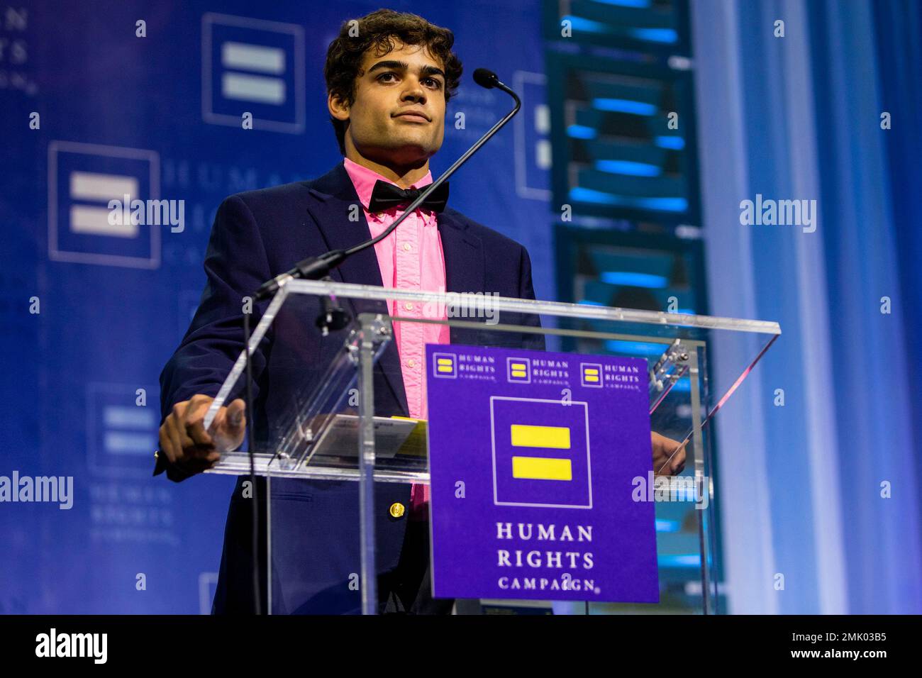 IMAGE DISTRIBUTED FOR HUMAN RIGHTS CAMPAIGN - Athlete and activist Jake ...